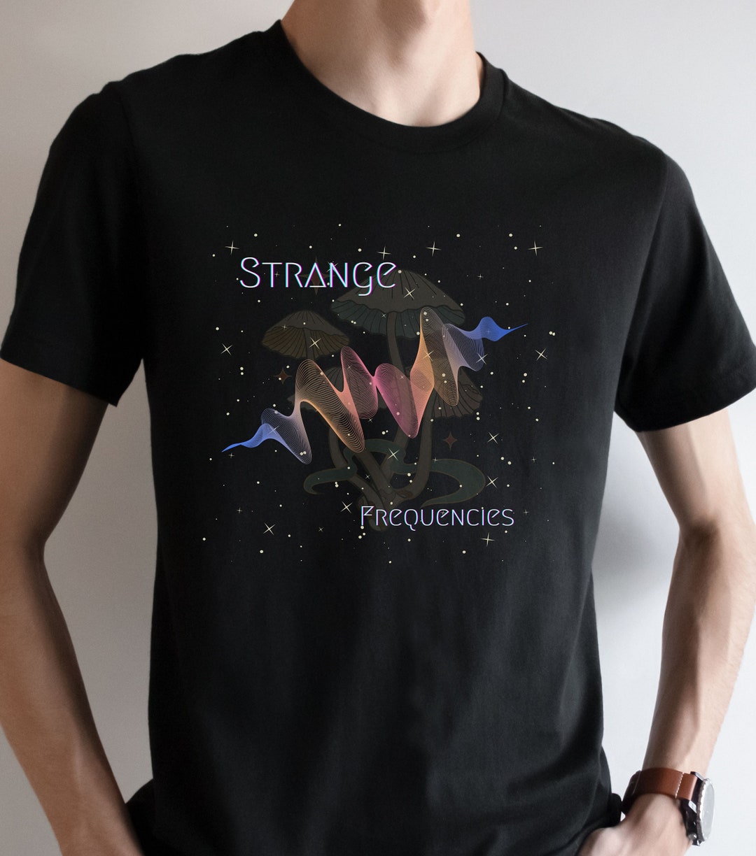 Strange Frequencies, Psychedelic Shirt, Trippy Tee, Mind-bending Design ...