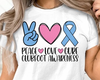 Clubfoot Awareness Svg Png, Mom of A Clubfoot Warrior Svg, Pink and ...