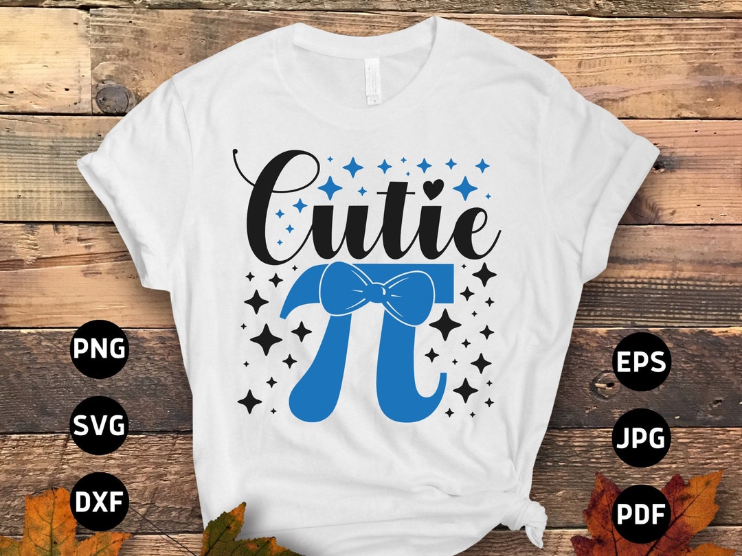 Pi Day Svg Png, Cutie Pi Svg, Funny Math Teacher Svg, Svg Cricut ...