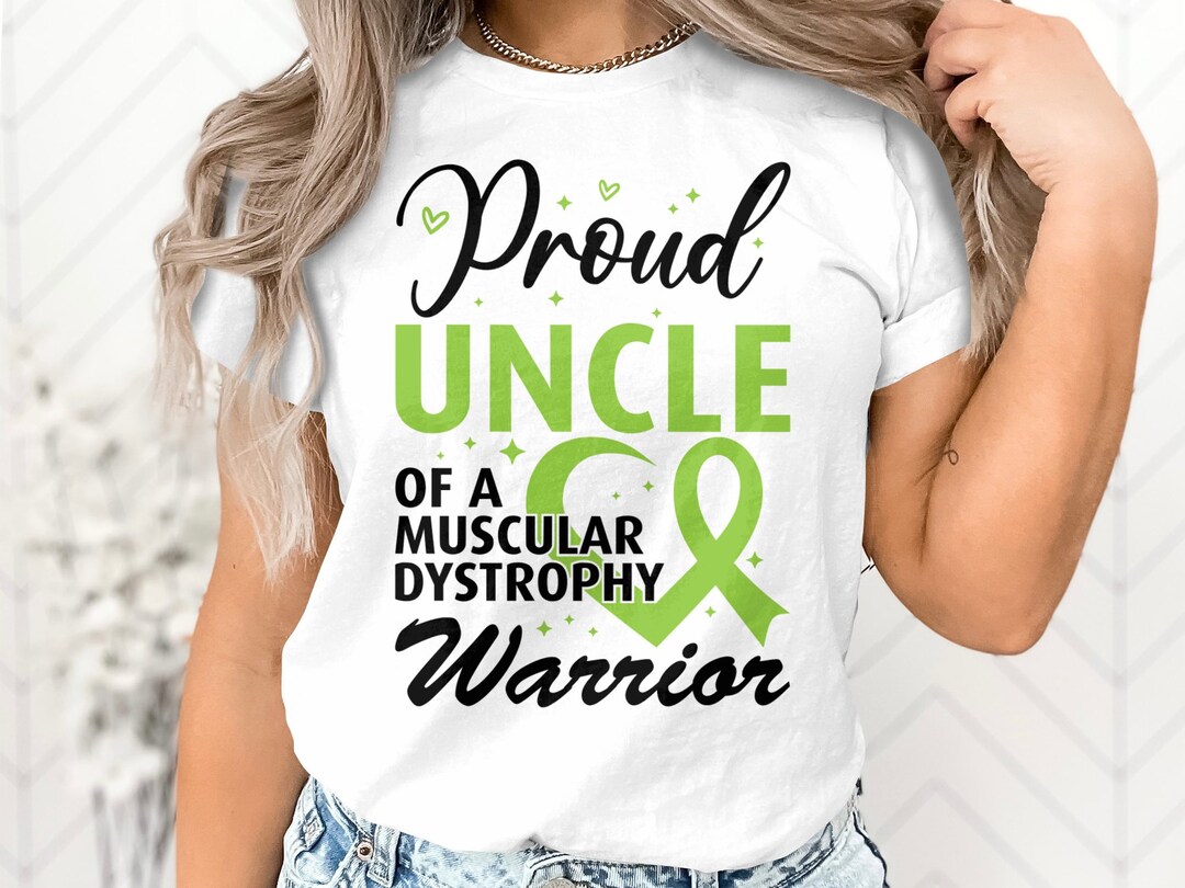 Muscular Dystrophy Awareness Svg Png, Proud Uncle of a Muscular ...