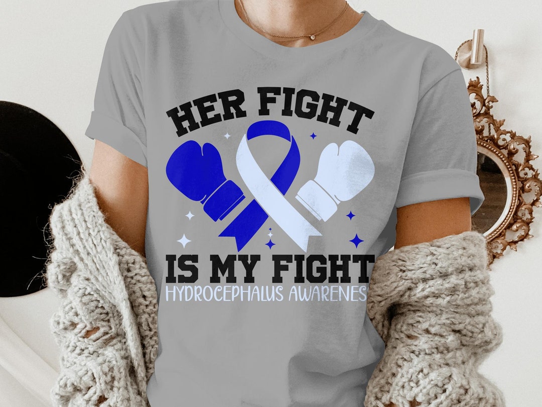 Hydrocephalus Awareness Svg Png, Her Fight is My Fight Svg, Hydro Light ...