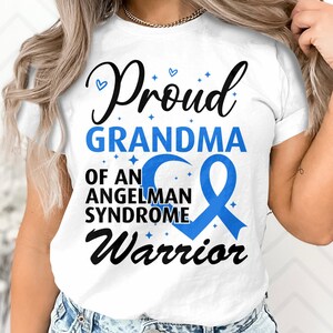 Angelman Syndrome Awareness Svg Png, Proud Grandma of an Angelman ...