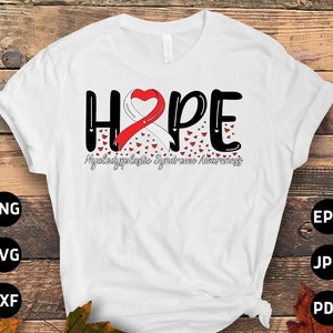 Myelodysplastic Syndrome Awareness Svg Png, Myelodysplastic Hope Svg ...