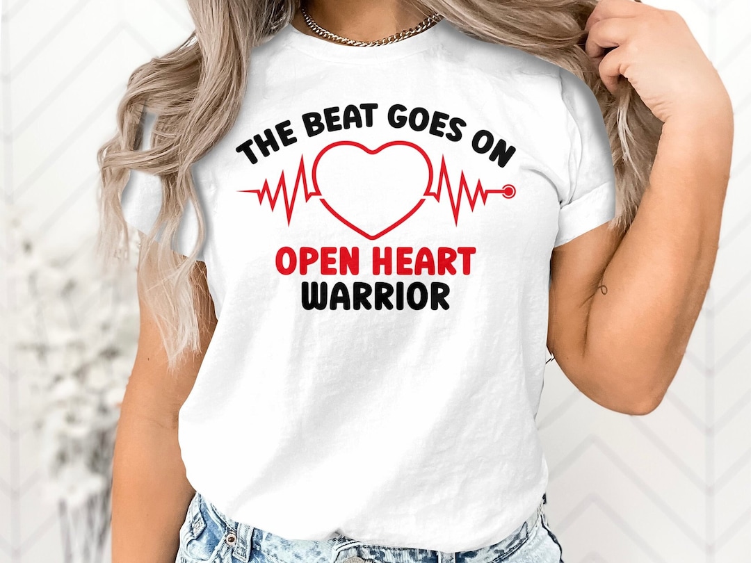 Open Heart Surgery Warrior Svg Png, Open Heart Warrior Svg, Heart ...