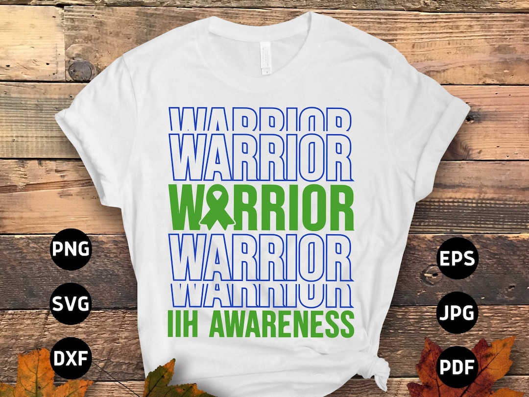 IIH Warrior Svg, Idiopathic Intracranial Hypertension Svg, Pseudotumor ...