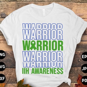 IIH Warrior Svg, Idiopathic Intracranial Hypertension Svg, Pseudotumor ...