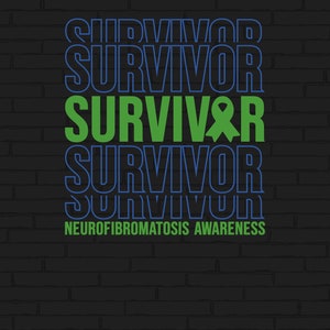 Neurofibromatosis Survivor Svg, Neurofibromatosis Awareness Svg Png, NF ...
