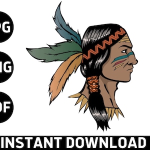 Native American Man Png, Native Indian Men Png, Colorful Native ...