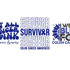 Colon Cancer Awareness Svg Bundle, Colon Cancer Awareness Png Bundle ...