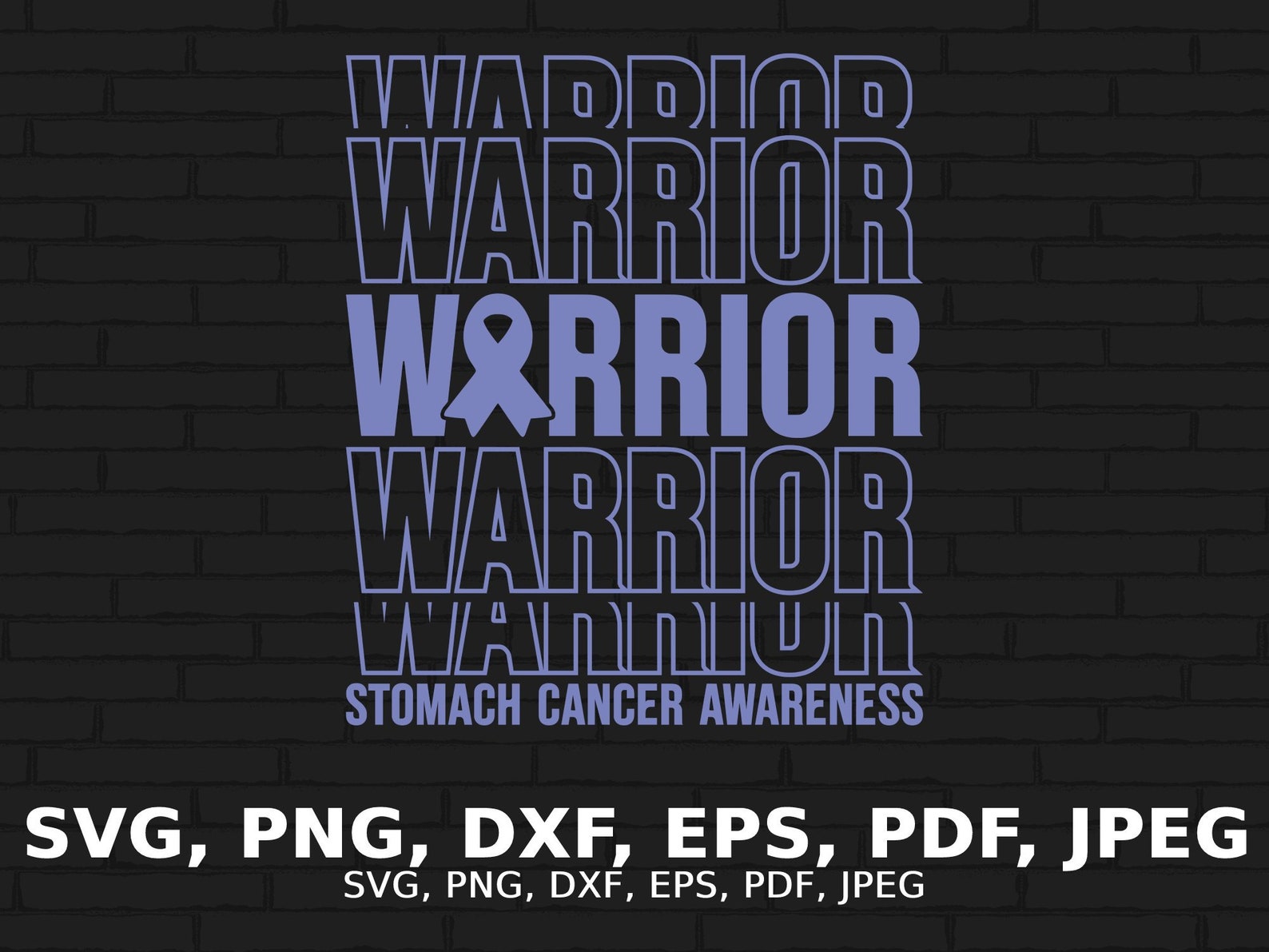 Stomach Cancer Warrior Svg, Stomach Cancer Awareness Svg Png ...