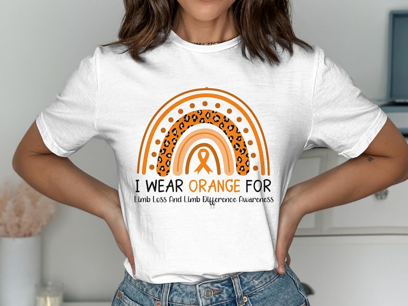 Limb Loss Awareness Svg Png I We Wear Orange Limb Loss and - Etsy