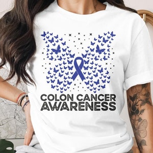 Colon Cancer Awareness Svg Png, Colon Cancer Awareness Butterfly Svg ...