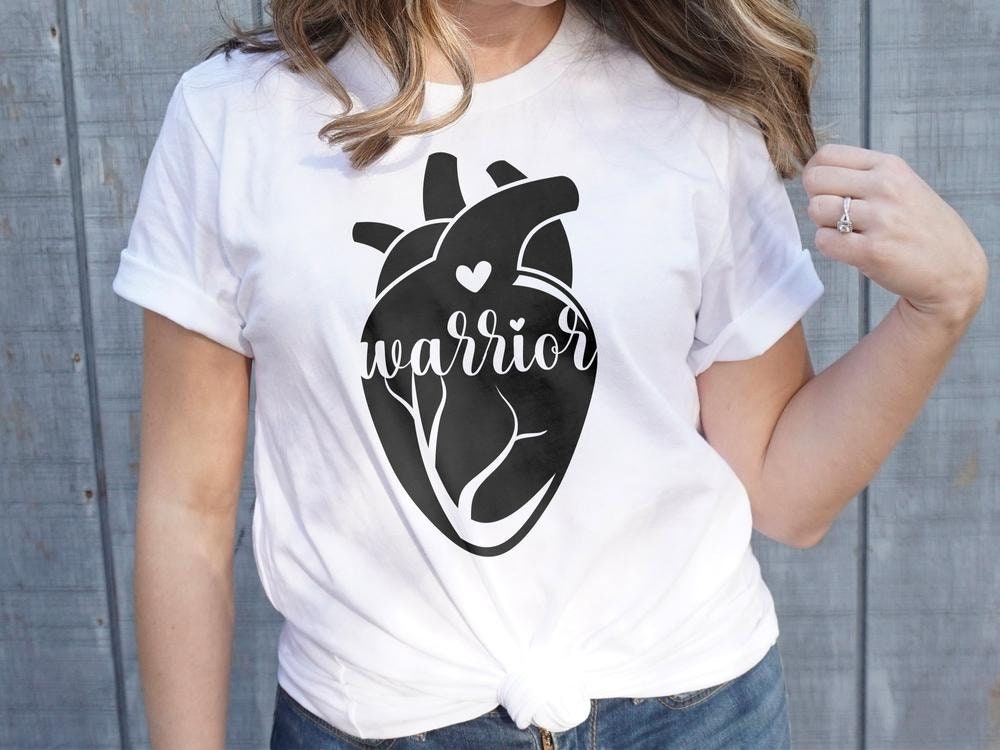 Chd Awareness Svg Png, Heart Warrior Svg, Congenital Heart Defect ...