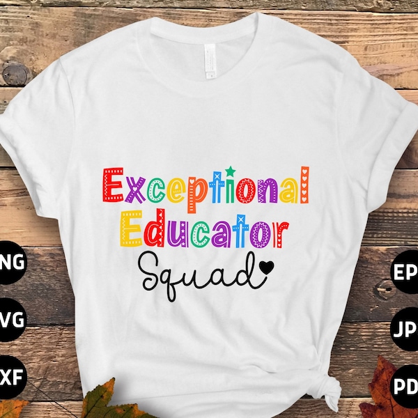 Special Education Squad Svg - Etsy