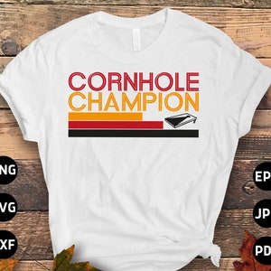 Cornhole Svg Png, Cornhole Champion Svg, Funny Cornhole Lovers Gifts ...