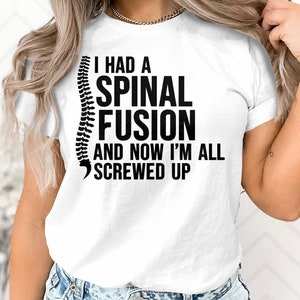 Spinal Fusion Svg Png, I Had a Spinal Fusion and Now I'm All Screwed up ...