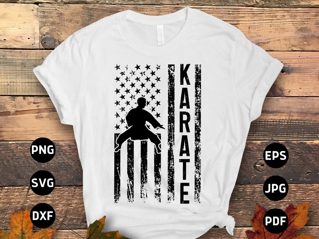 Karate Svg Png, Karate Flag Svg, Funny Karate Lovers Gifts, Martial ...
