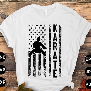 Karate Svg Png, Karate Flag Svg, Funny Karate Lovers Gifts, Martial ...