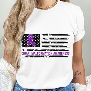 Chiari Malformation Svg Png, Chiari USA Flag Svg, Chiari Awareness ...