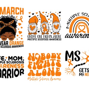 Multiple Sclerosis Awareness Svg Bundle, Multiple Sclerosis Awareness ...
