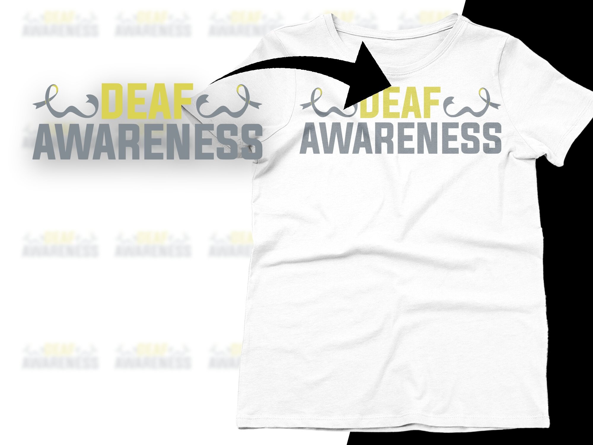 Deaf Awareness Svg Png Deaf Svg Funny Deaf Art Sayings Gifts - Etsy