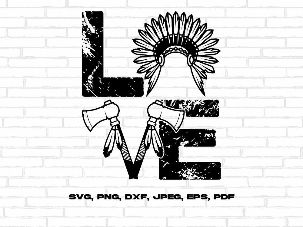 Native American Heritage Month Svg Png Love Svg Cricut - Etsy