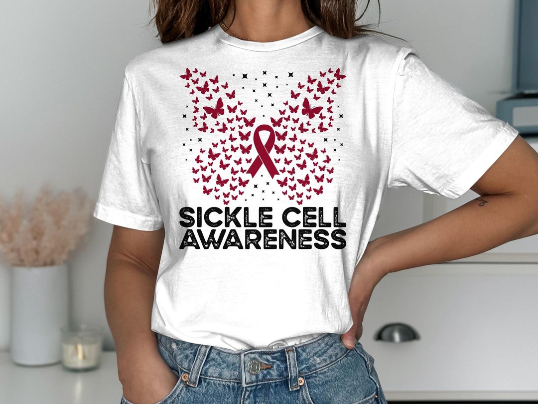 Sickle Cell Awareness Svg Png, Sickle Cell Butterflysickle Cell ...