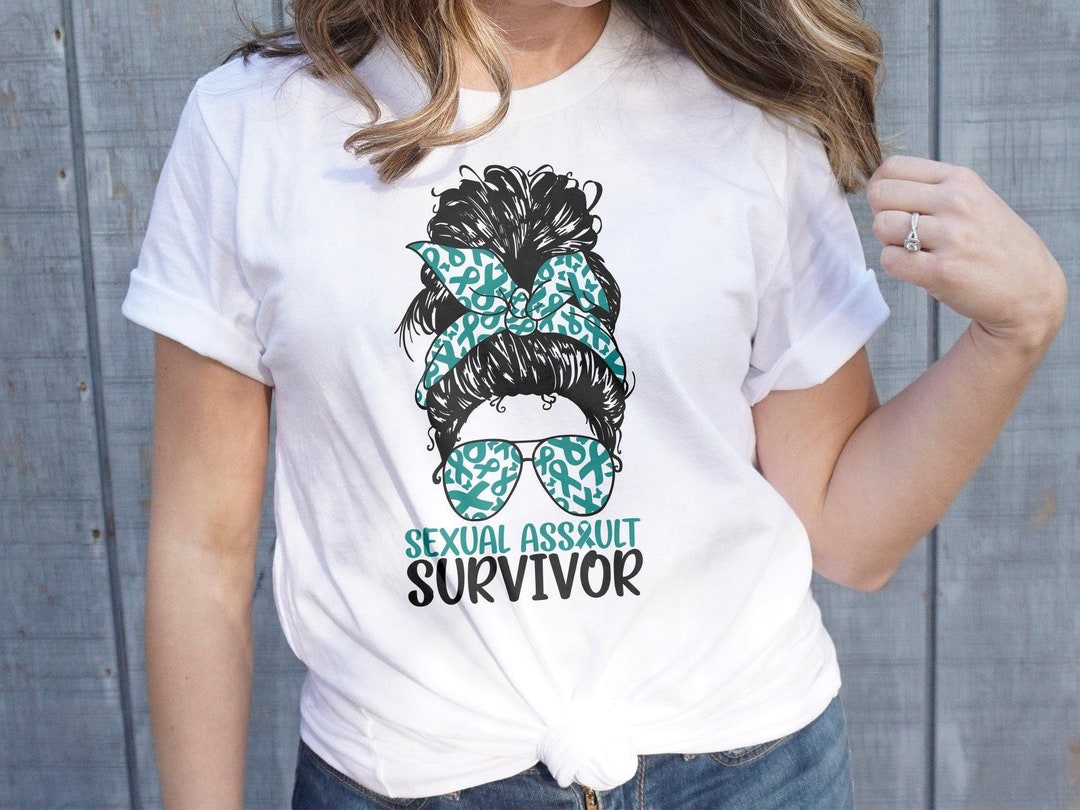 Sexual Assault Awareness Svg Png, Sexual Assault Survivor Svg, Teal ...