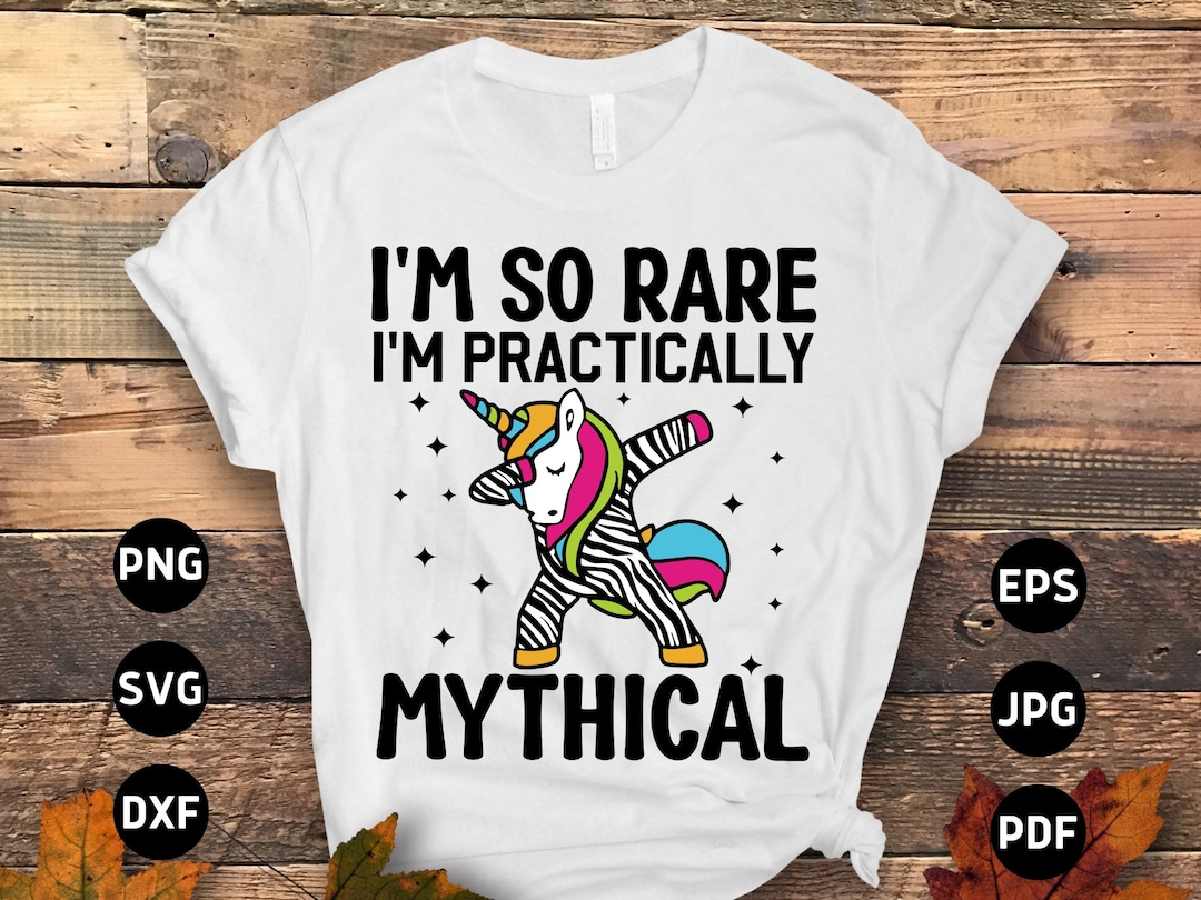 Rare Disease Awareness Unicorn Svg Png, I'm so Rare I'm Practically ...