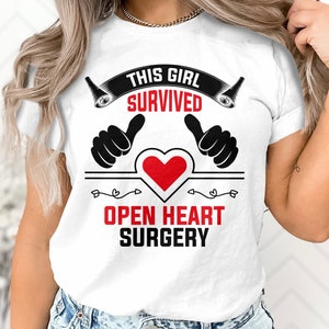 Open Heart Surgery Svg Png, This Girl Survived Open Heart Surgery Svg ...