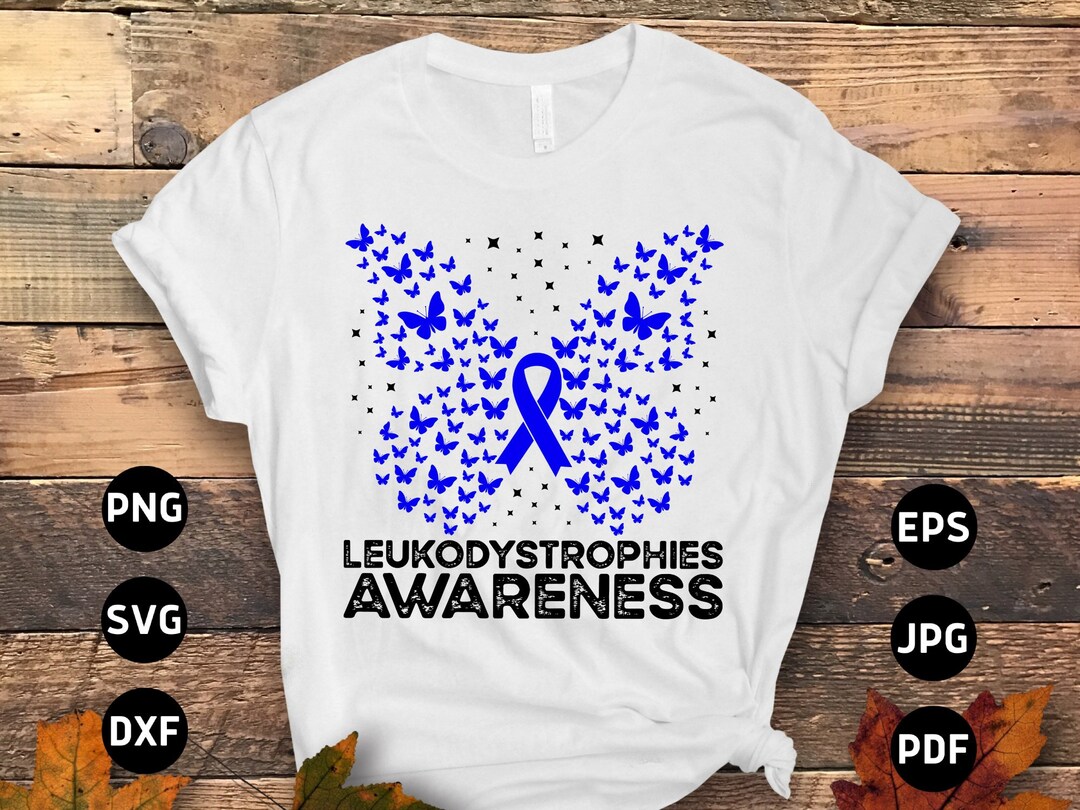Leukodystrophies Awareness Svg Png, Butterfly Leukodystrophies Svg ...