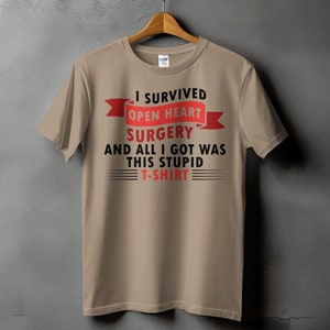 Funny Open Heart Surgery Survivor Svg Png, I Survived Open Heart ...