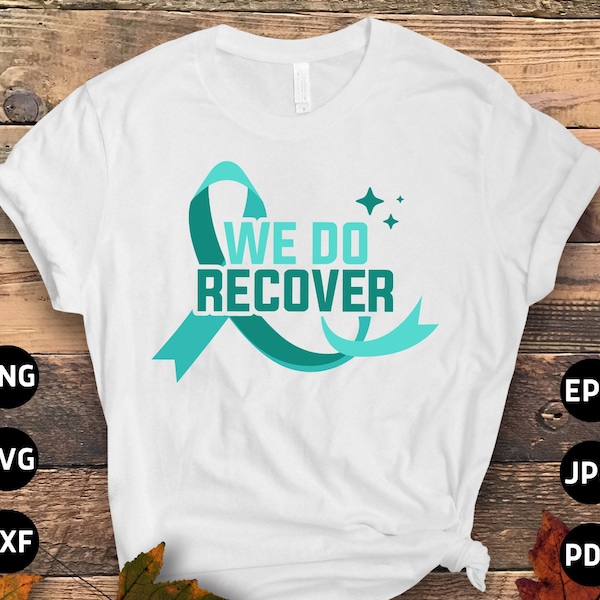 We Do Recover Svg - Etsy Canada