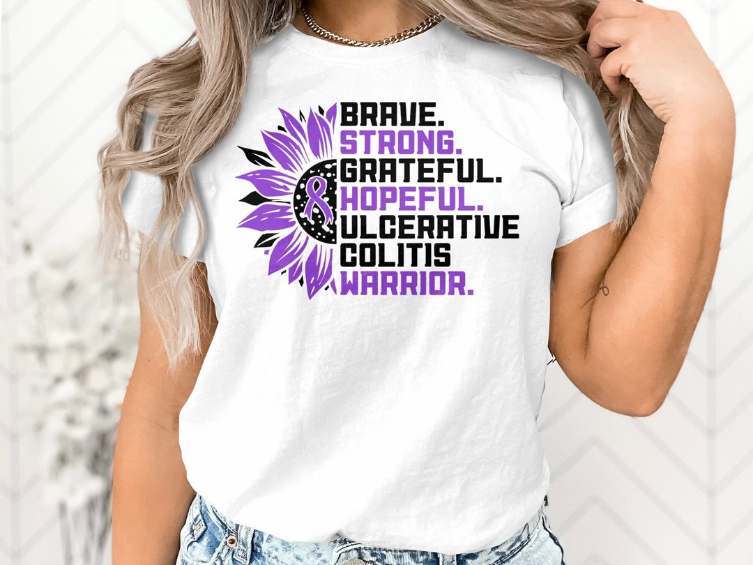 Ulcerative Colitis Awareness Svg Png, Sunflower Ulcerative Colitis ...