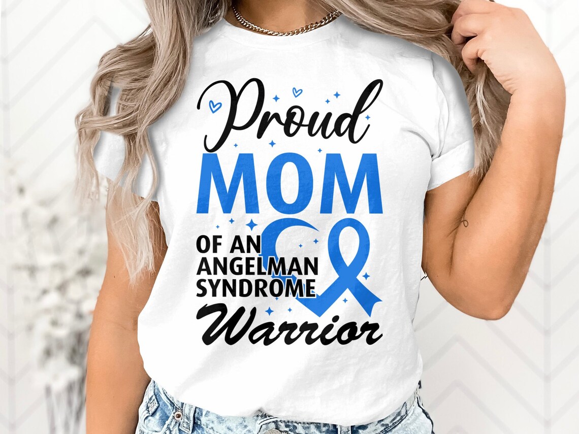 Angelman Syndrome Awareness Svg Png, Proud Mom of an Angelman Syndrome ...