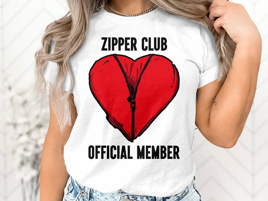Open Heart Surgery Svg Png, Zipper Club Official Member Svg, Heart ...