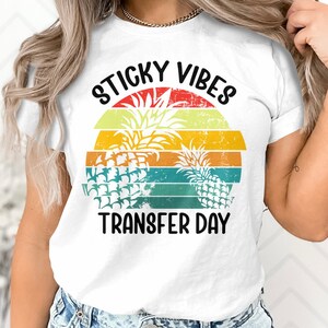 IVF Svg Png, Embryo Transfer Day Svg, Sticky Vibes Svg, Infertility ...