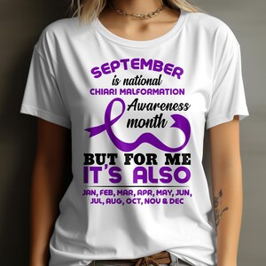 Chiari Malformation Awareness Svg Png, September is National Chiari ...