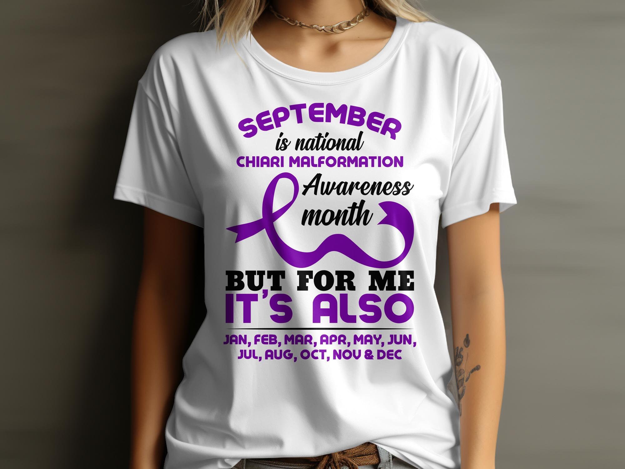 Chiari Malformation Awareness Svg Png, September is National Chiari ...