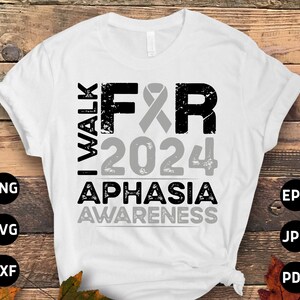 Walk for Aphasia Awareness Svg Png, Support Aphasia Awareness Walk 2024 ...