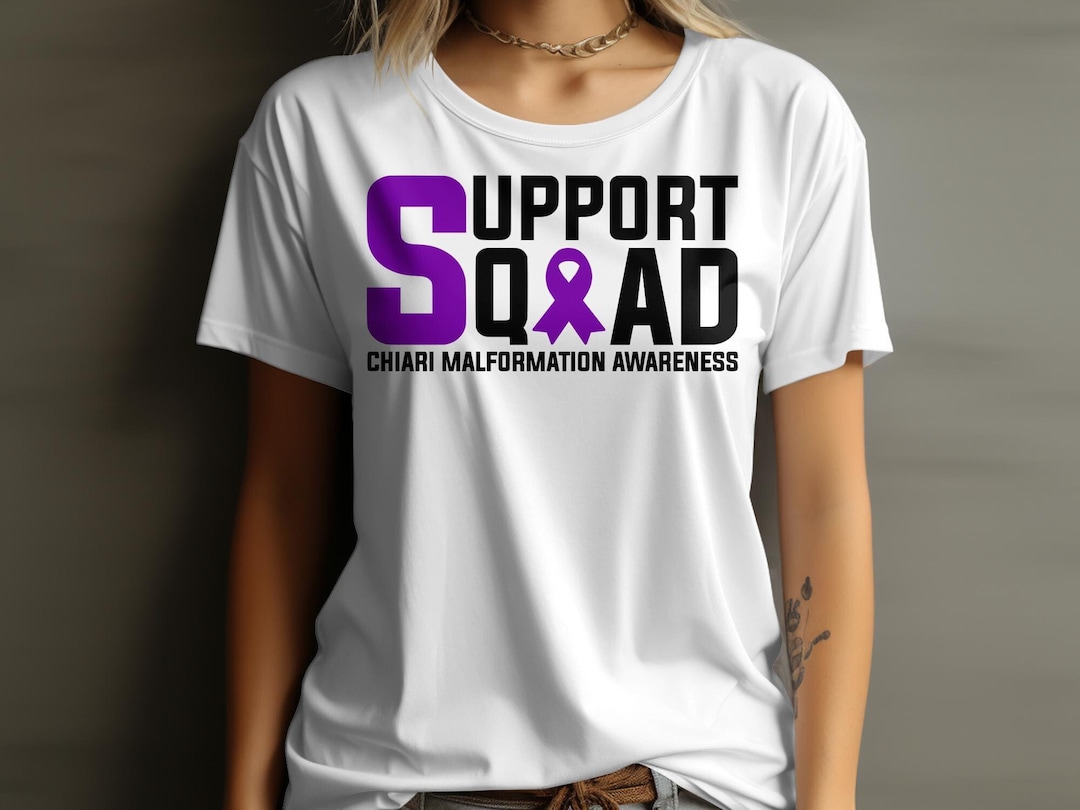 Chiari Malformation Awareness Svg Png, Support Squad Svg, Chiari ...