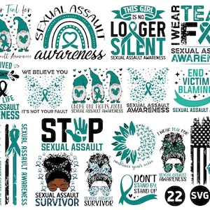 Sexual Assault Svg Bundle, Sexual Assault Png Bundle, Sexual Assault ...
