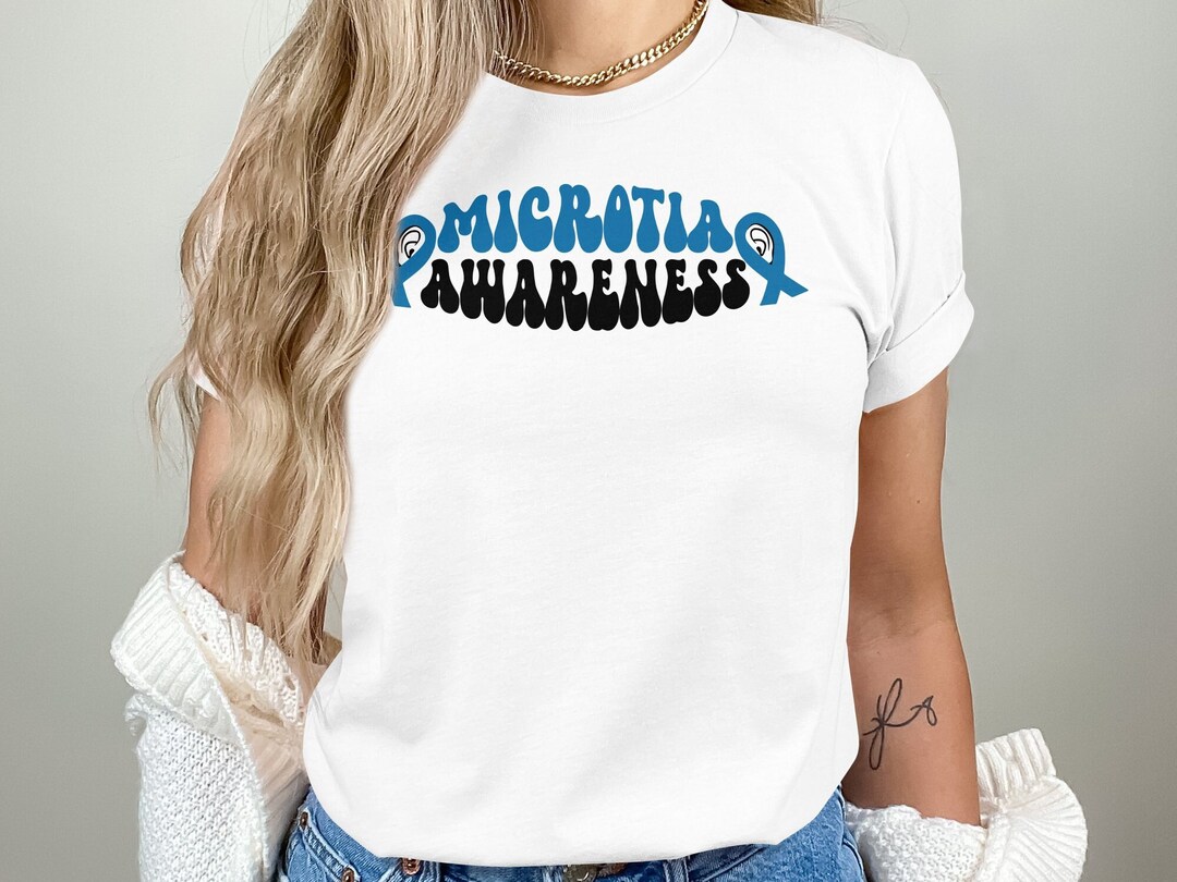 Microtia Awareness Svg Png, Blue Ribbon Svg, Microtia Aware Svg, Wavy ...