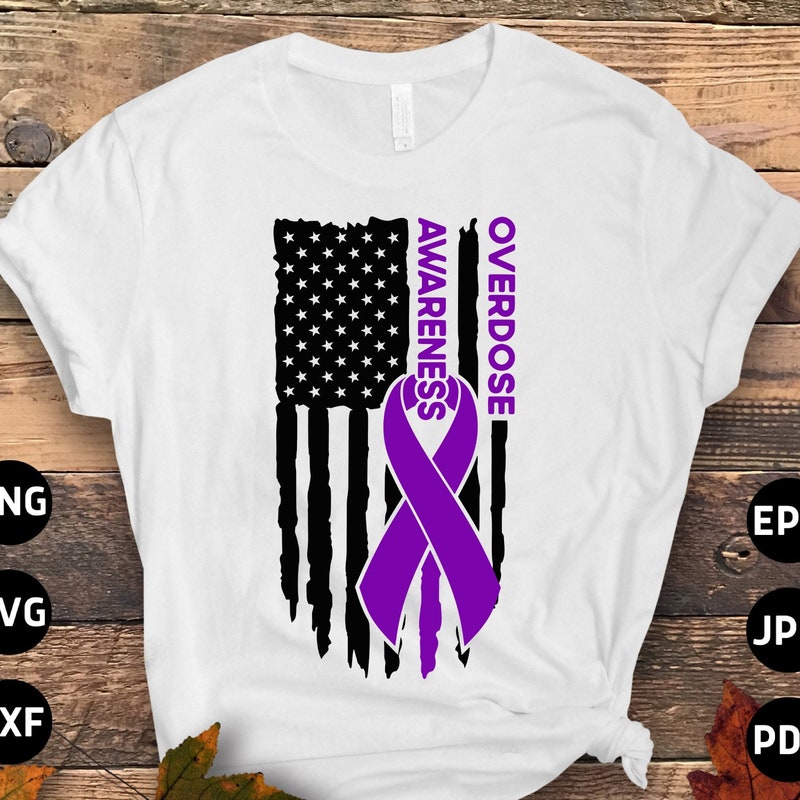 Overdose Awareness Svg - Etsy