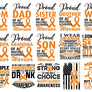 Multiple Sclerosis Awareness Svg Bundle, Multiple Sclerosis Awareness ...