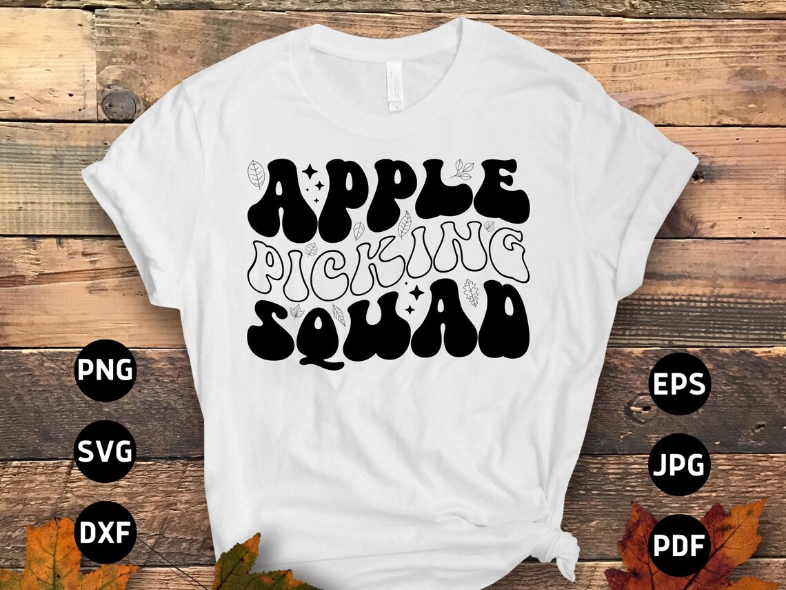 Apple Picking Squad Svg Png, Apple Picking Day Svg, Svg Cricut Cut File ...