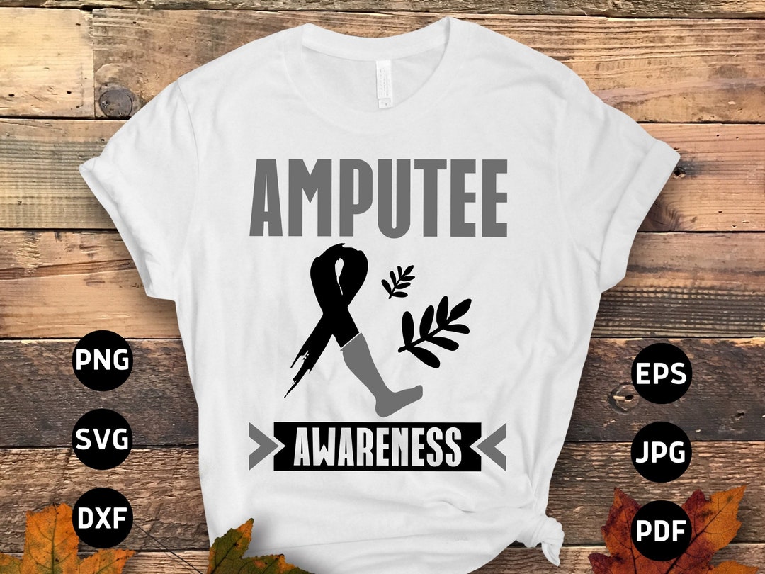 Leg Amputee Awareness Svg Png, Funny Amputee Awareness Svg, Amputee ...