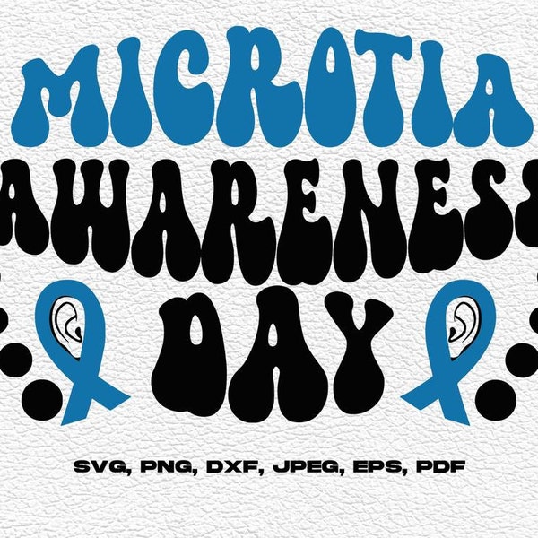 Microtia Awareness Svg - Etsy