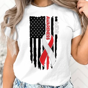 Myelodysplastic Syndrome Awareness Svg Png, Mds Flag Svg, MDS Awareness ...