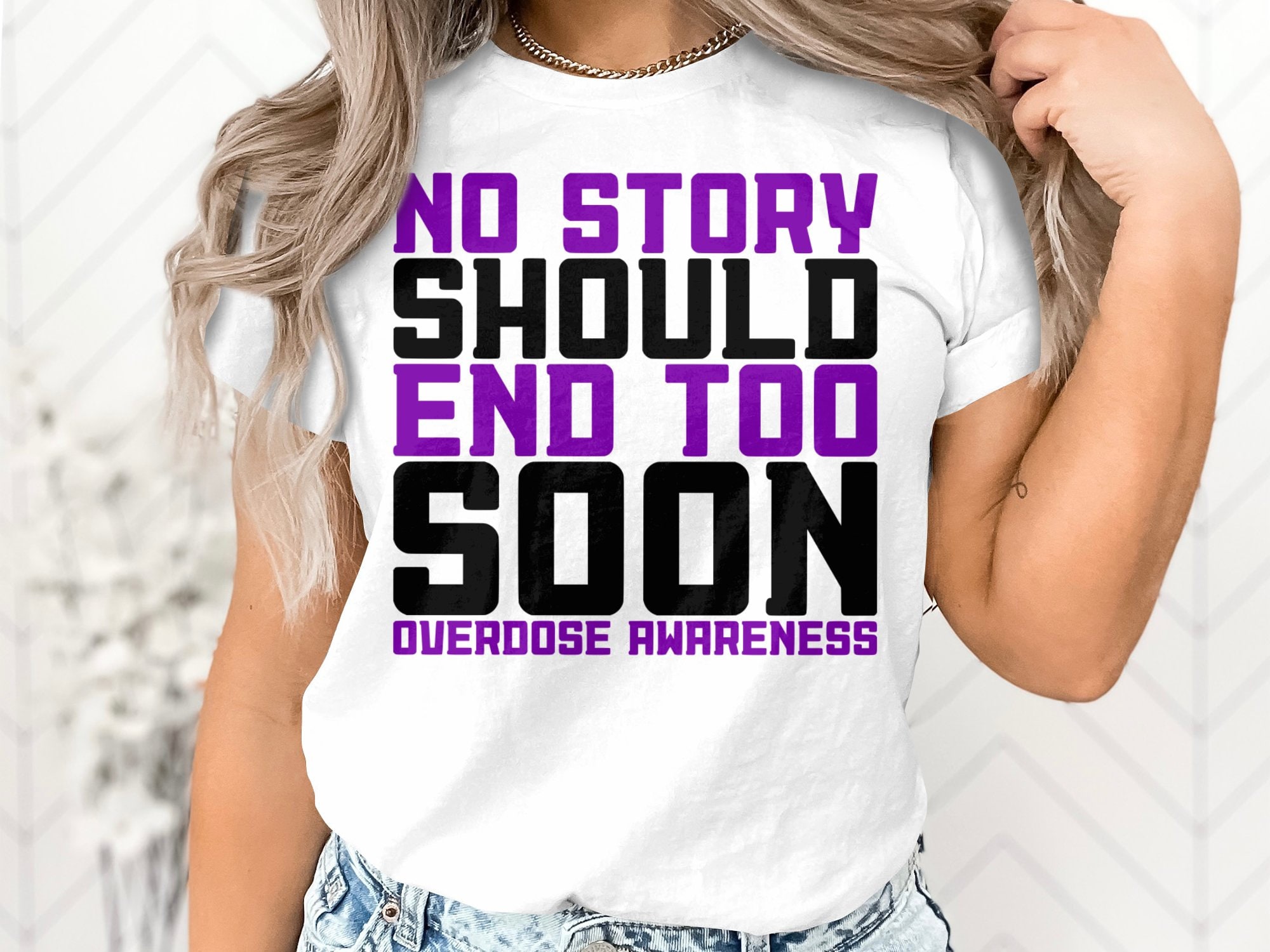 Overdose Awareness Svg Png, No Story Should End Too Soon Svg, Addiction ...